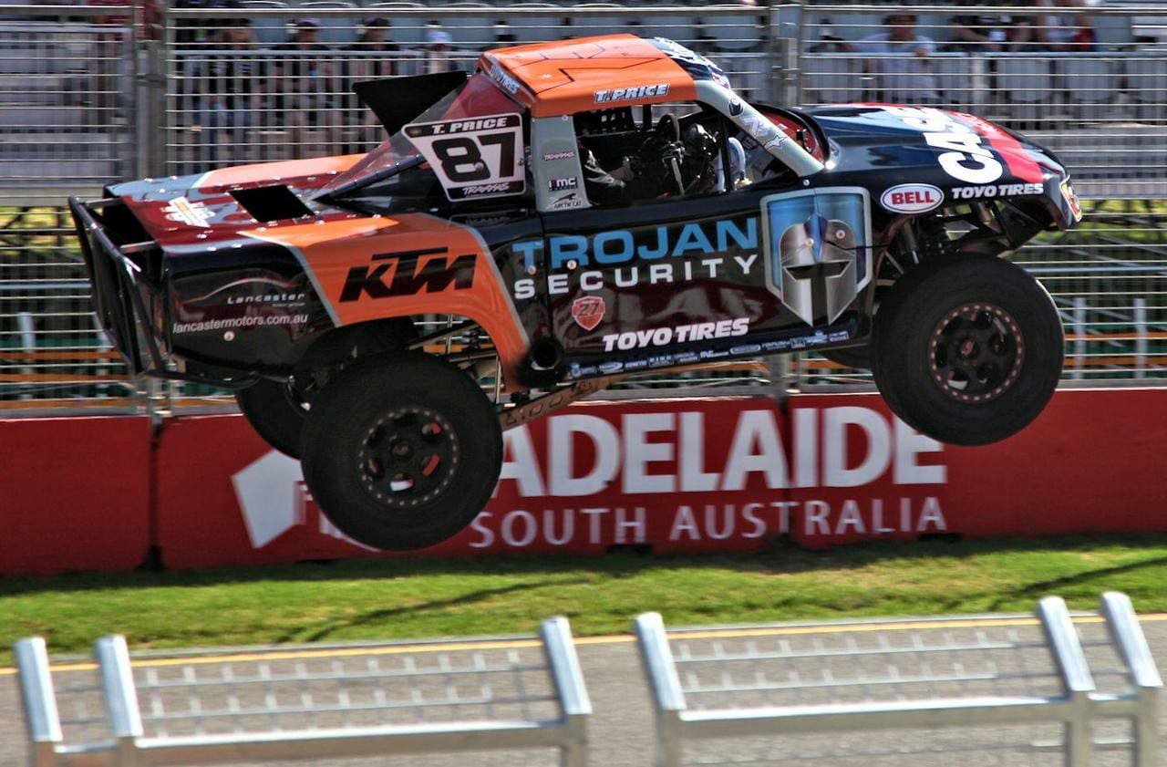 Burt Jenner Wins Round Two of Stadium Super Trucks at Clipsal 500 in ...